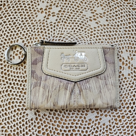 Coach | Bags | Coach Keychain Wallet Vintage | Poshmark
